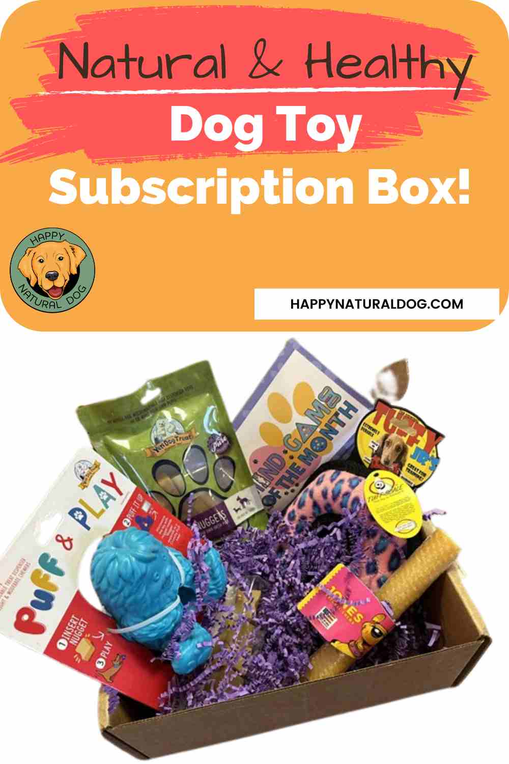 Mind Game Of The Month Mental Stimulation Dog Toy Subscription Box